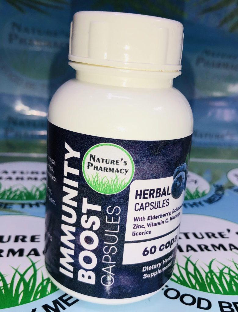 IMMUNITY BOOST HERBAL CAPSULES 60S - NATURE`S PHARMACY MABONENG SOUTH ...