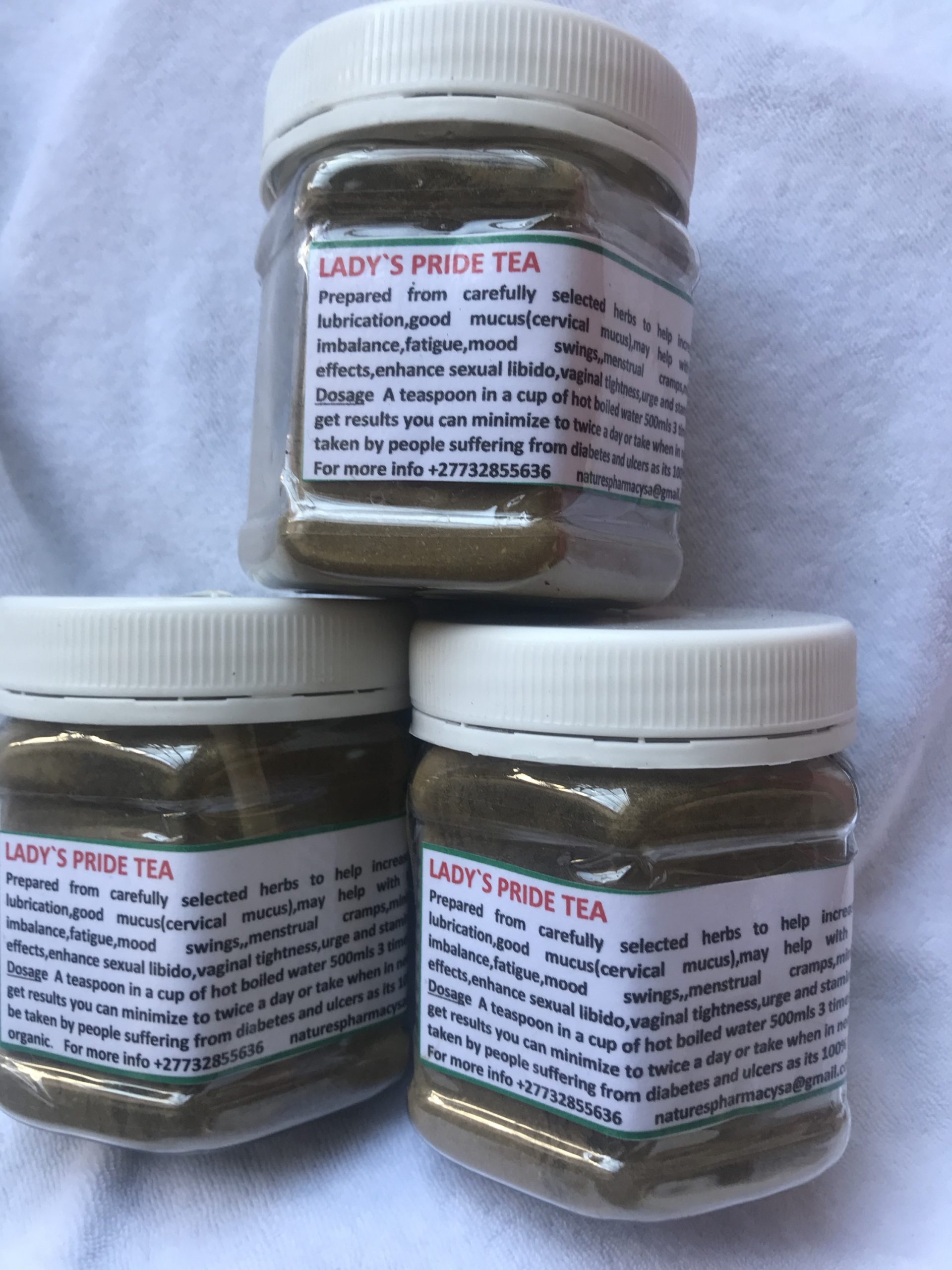 LADY`S PRIDE TEA CLASSIC 100GMS - NATURE`S PHARMACY MABONENG SOUTH AFRICA