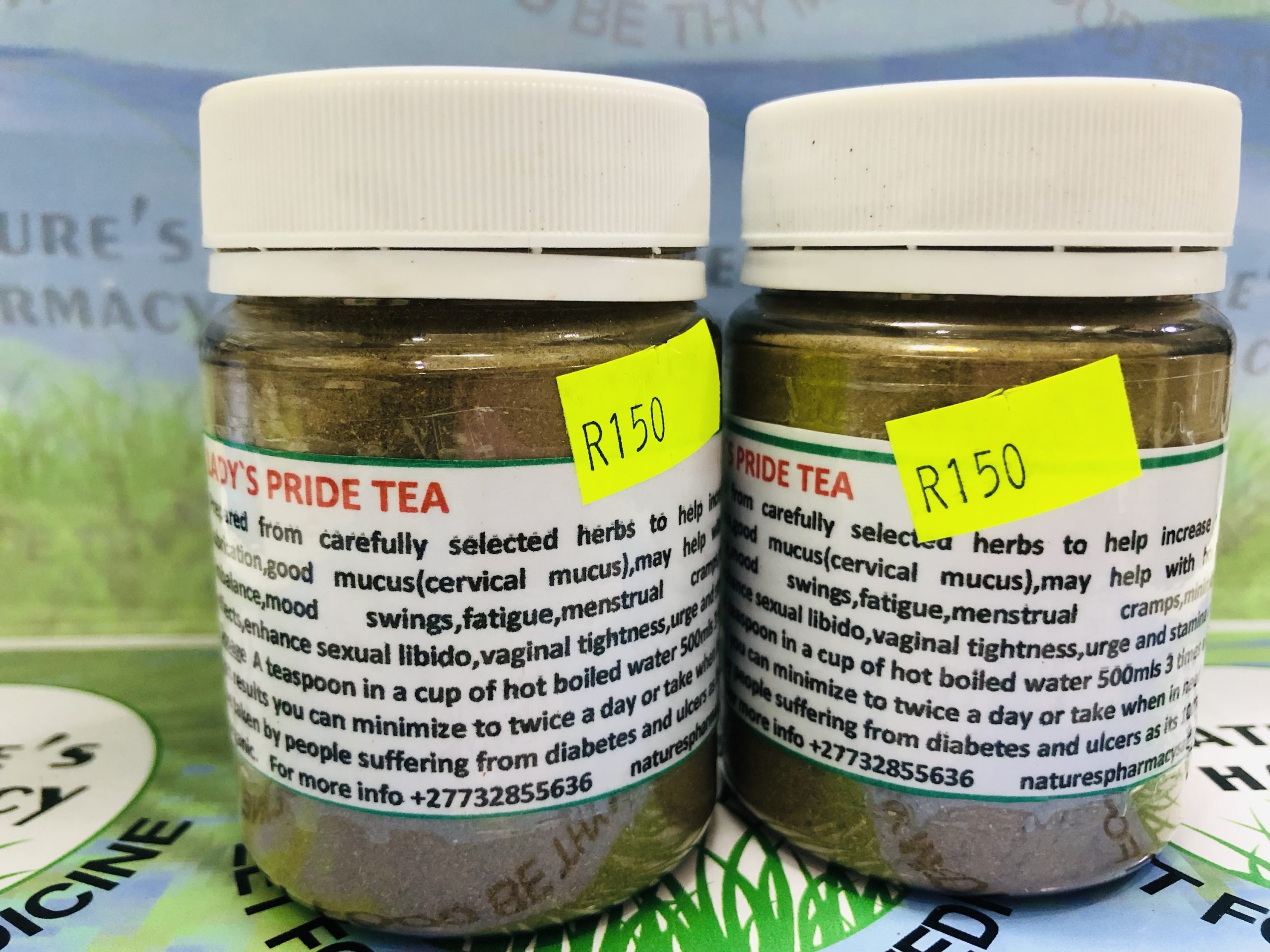 LADY`S PRIDE TEA CLASSIC 50GMS - NATURE`S PHARMACY MABONENG SOUTH AFRICA