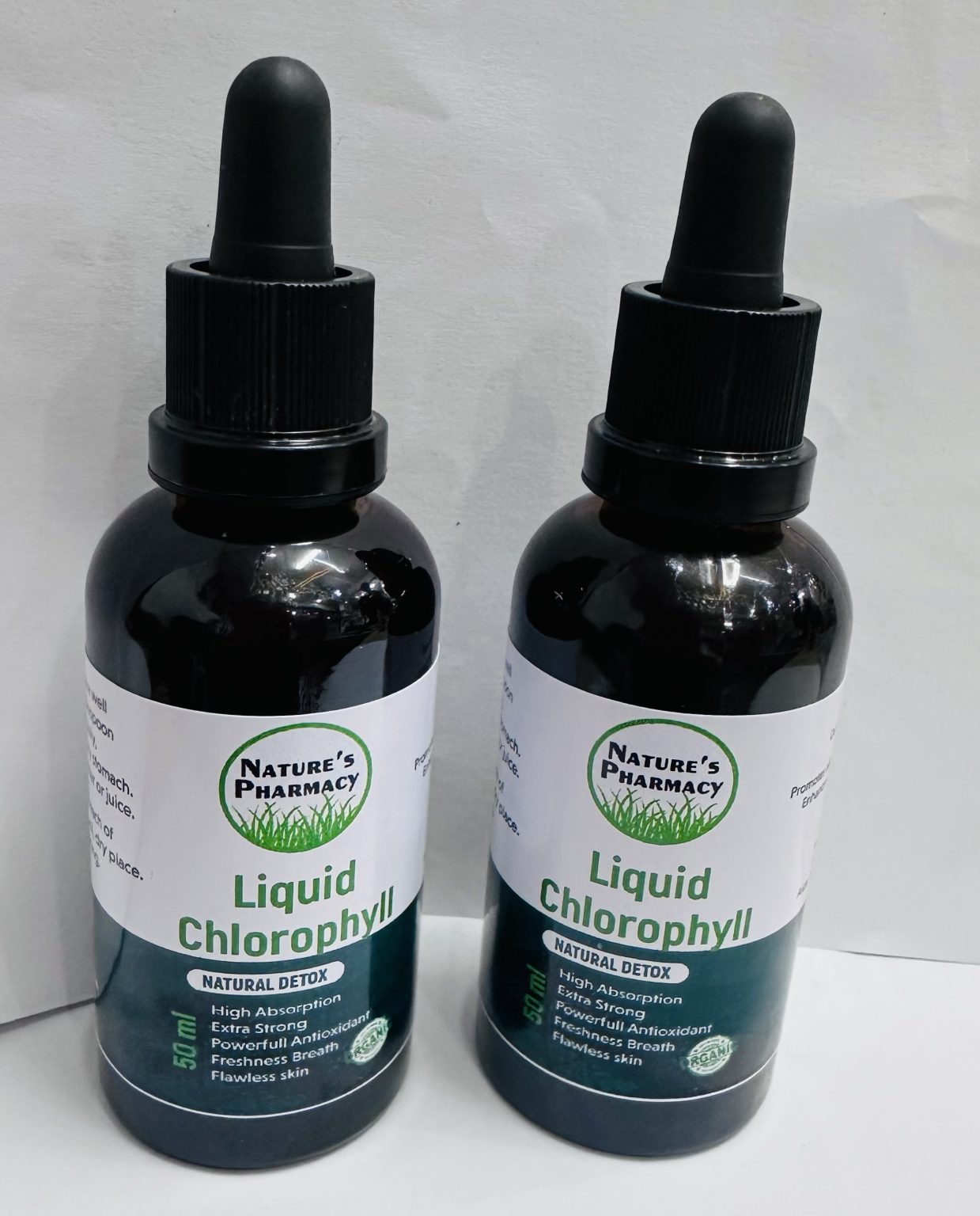 Liquid chlorophyll drops - NATURE`S PHARMACY MABONENG SOUTH AFRICA