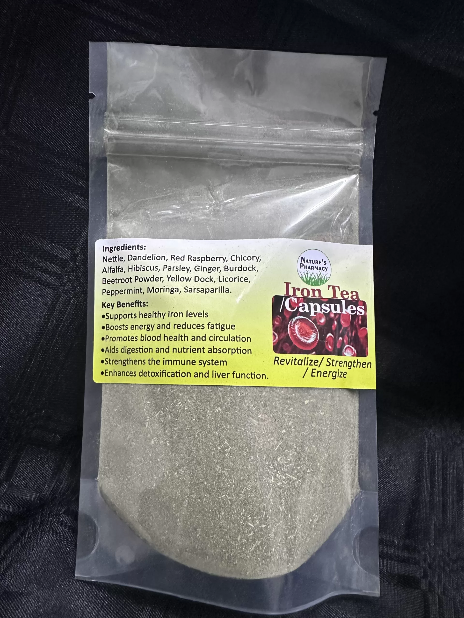 IRON BOOST TEA - NATURE`S PHARMACY MABONENG SOUTH AFRICA