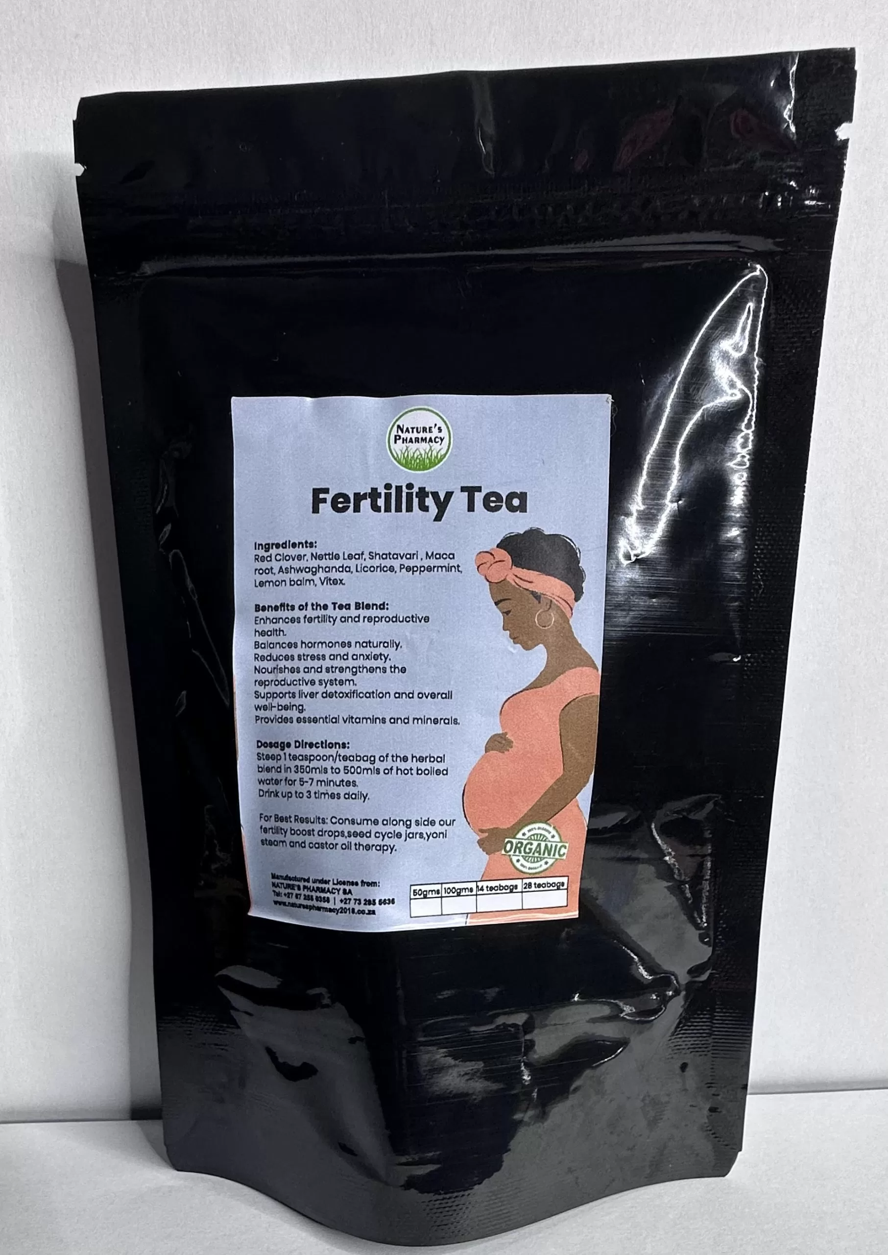 Fertility boost herbal tea - NATURE`S PHARMACY MABONENG SOUTH AFRICA
