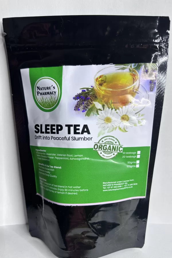 Sleep tea (Insomnia tea) - NATURE`S PHARMACY MABONENG SOUTH AFRICA