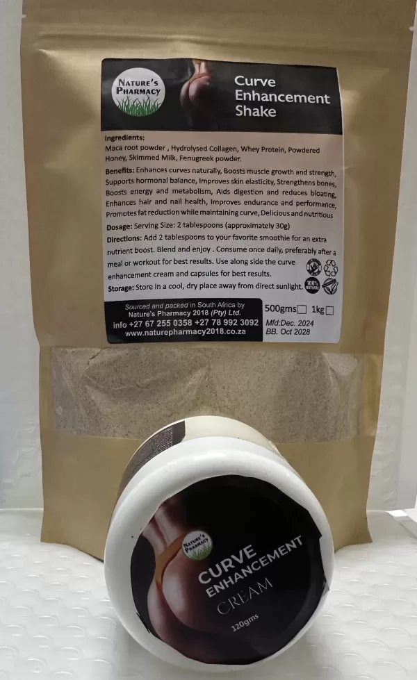 Curve Enhancement Combo Kit – Shake & Cream - NATURE`S PHARMACY ...