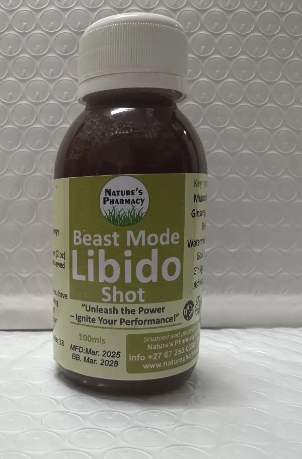 Beast mode Libido shots The kings secret 100mls - NATURE`S PHARMACY ...